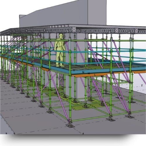 ScaffPlan's Interactive 3D Scaffold Models
